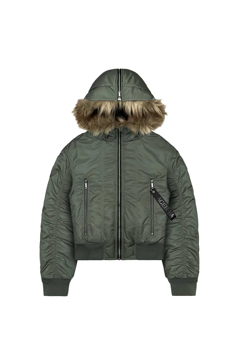 Military Green Aviator Bomber｜Racer World Wide｜フライトジャケット