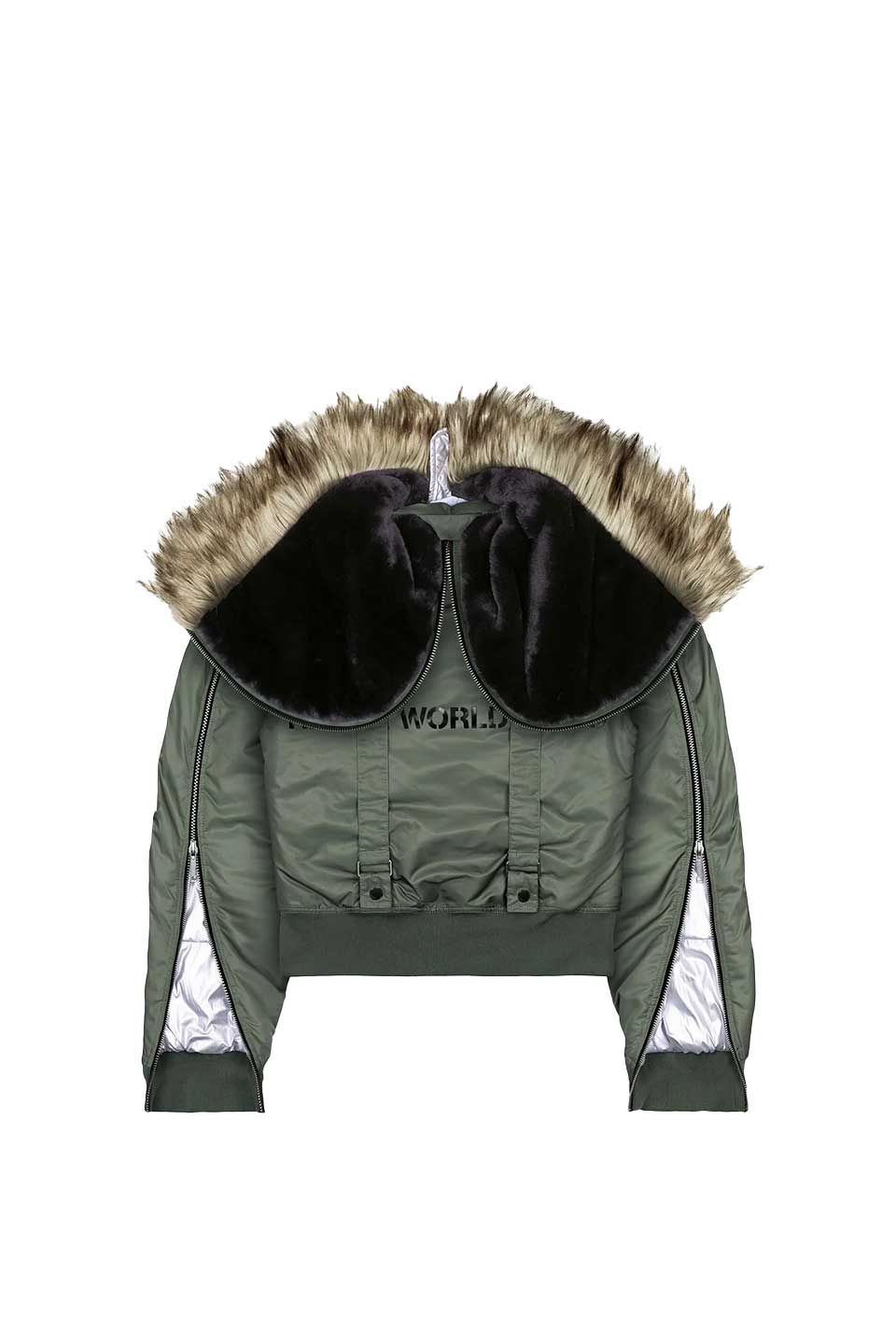 Military Green Aviator Bomber｜Racer World Wide｜フライトジャケット